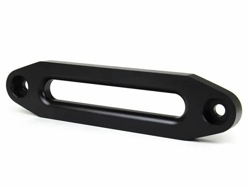 Клюз алюминиевый для лебедки автомобиля 8000-13000 LBS (черный), 254 мм, для синтетического (кевларового) троса / Клюз для автомобильной лебедки с синтетическим тросом