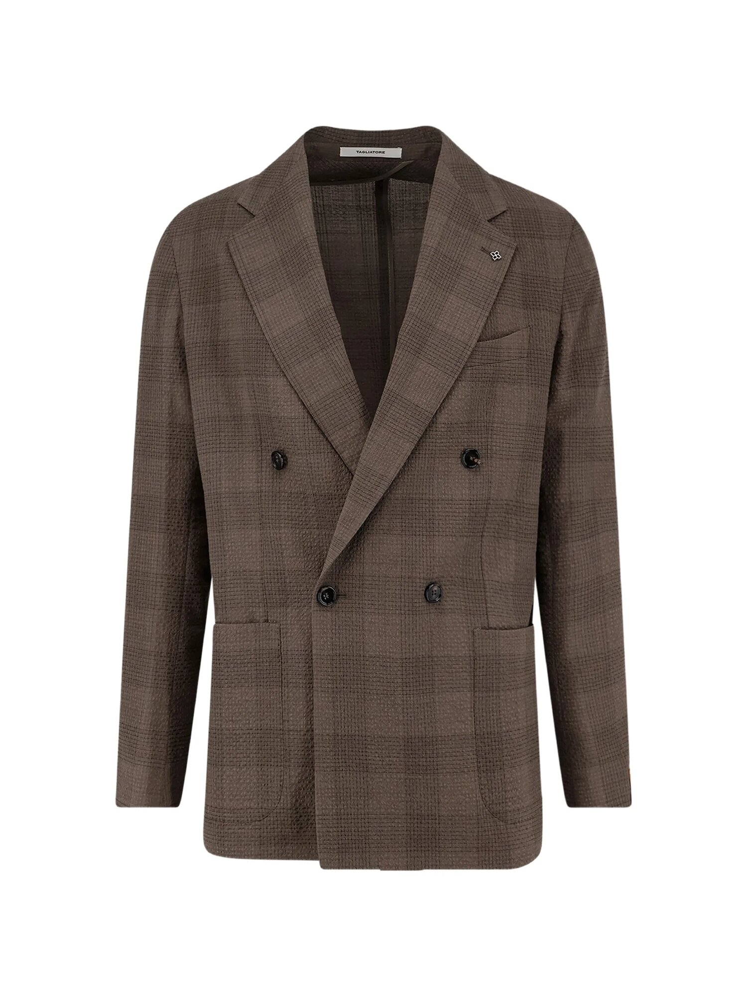 Пиджак Double-breasted check blazer