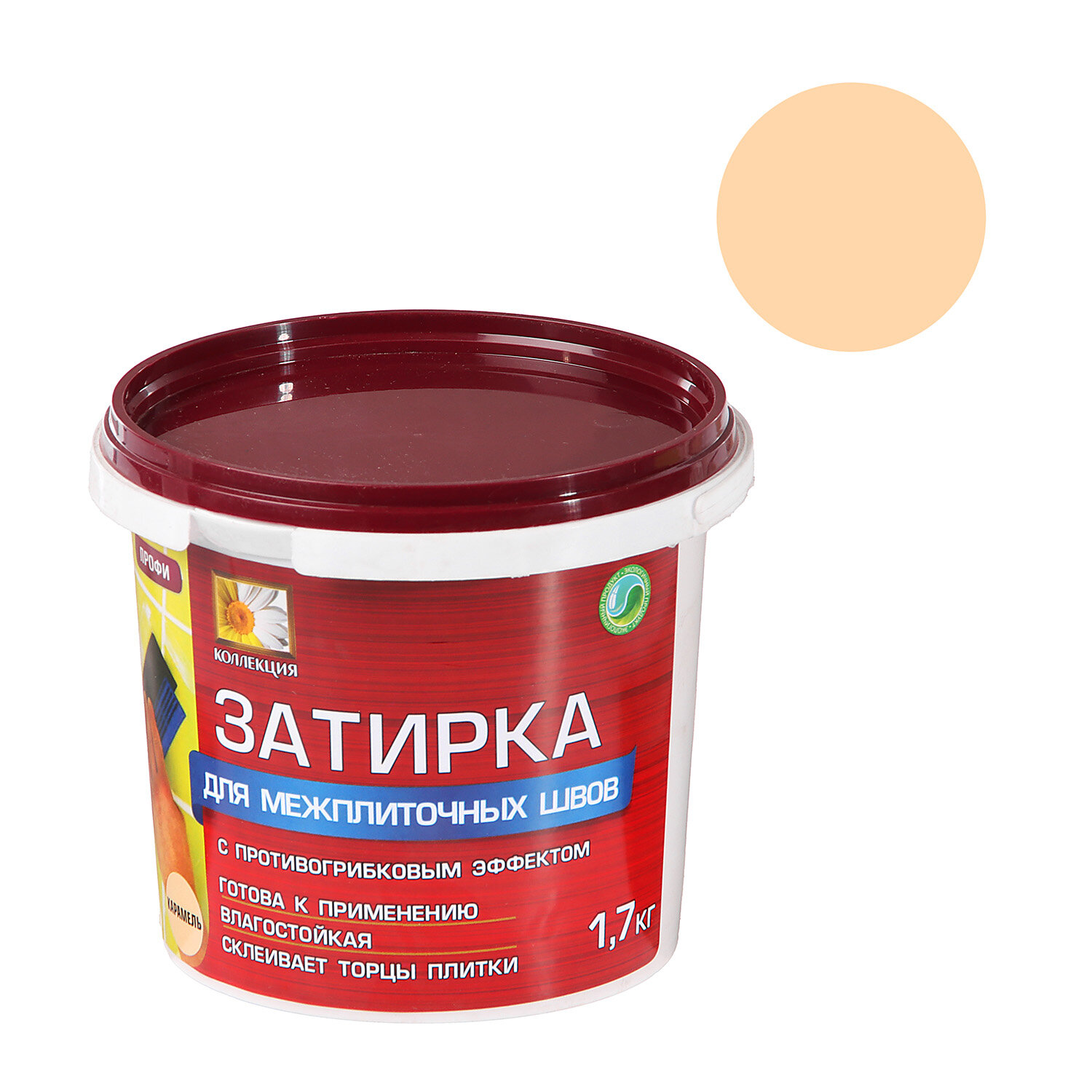 Затирка акриловая Ижсинтез для швов, вес 1.7 кг, карамель, Коллекция