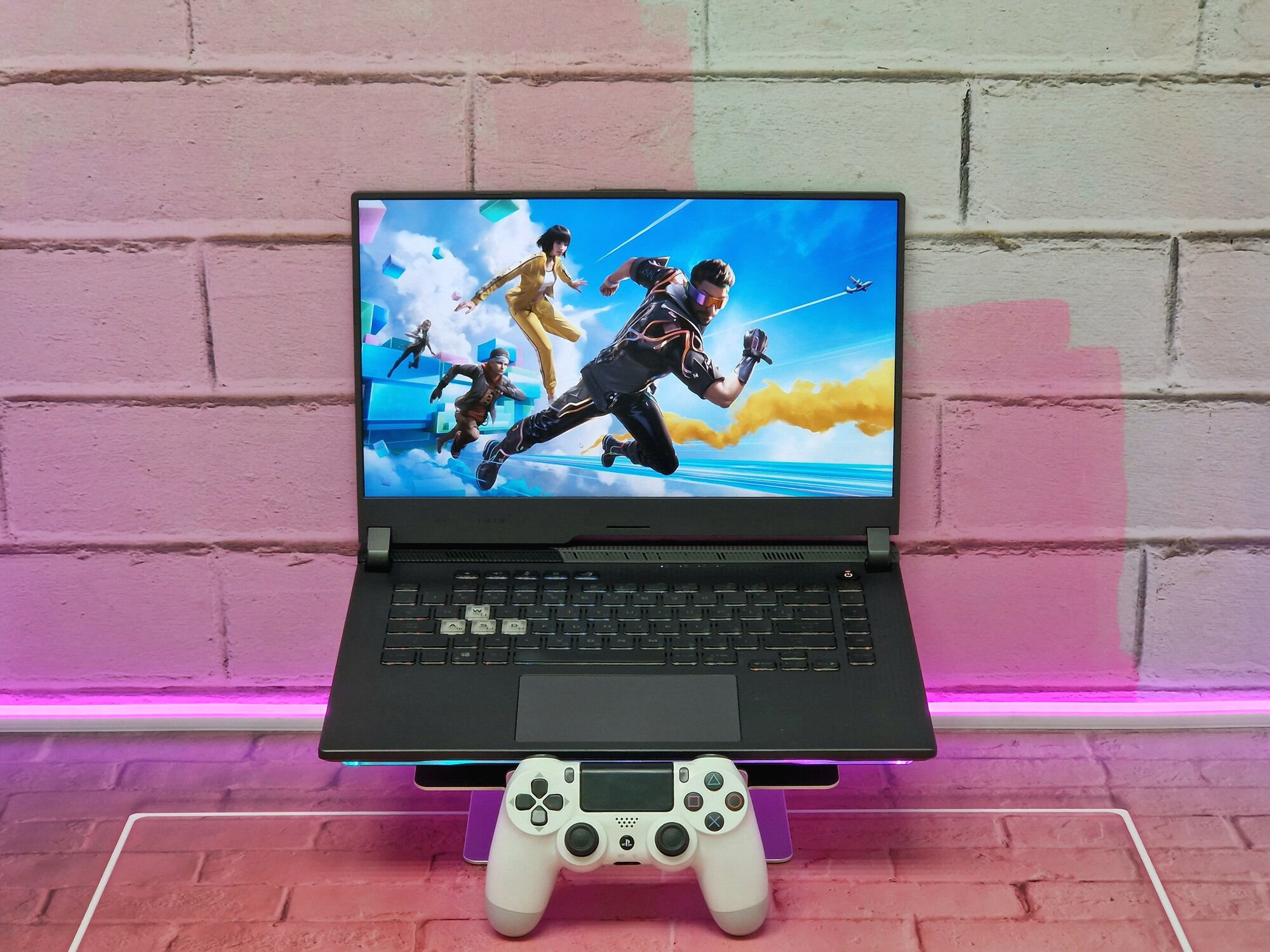 15.6" Ноутбук ASUS ROG STRIX G513QM-HN087, 144ГЦ IPS, Ryzen 7 5800H, 16 ГБ, SSD 1 ТБ, GeForce RTX 3060, Win11Home, серый