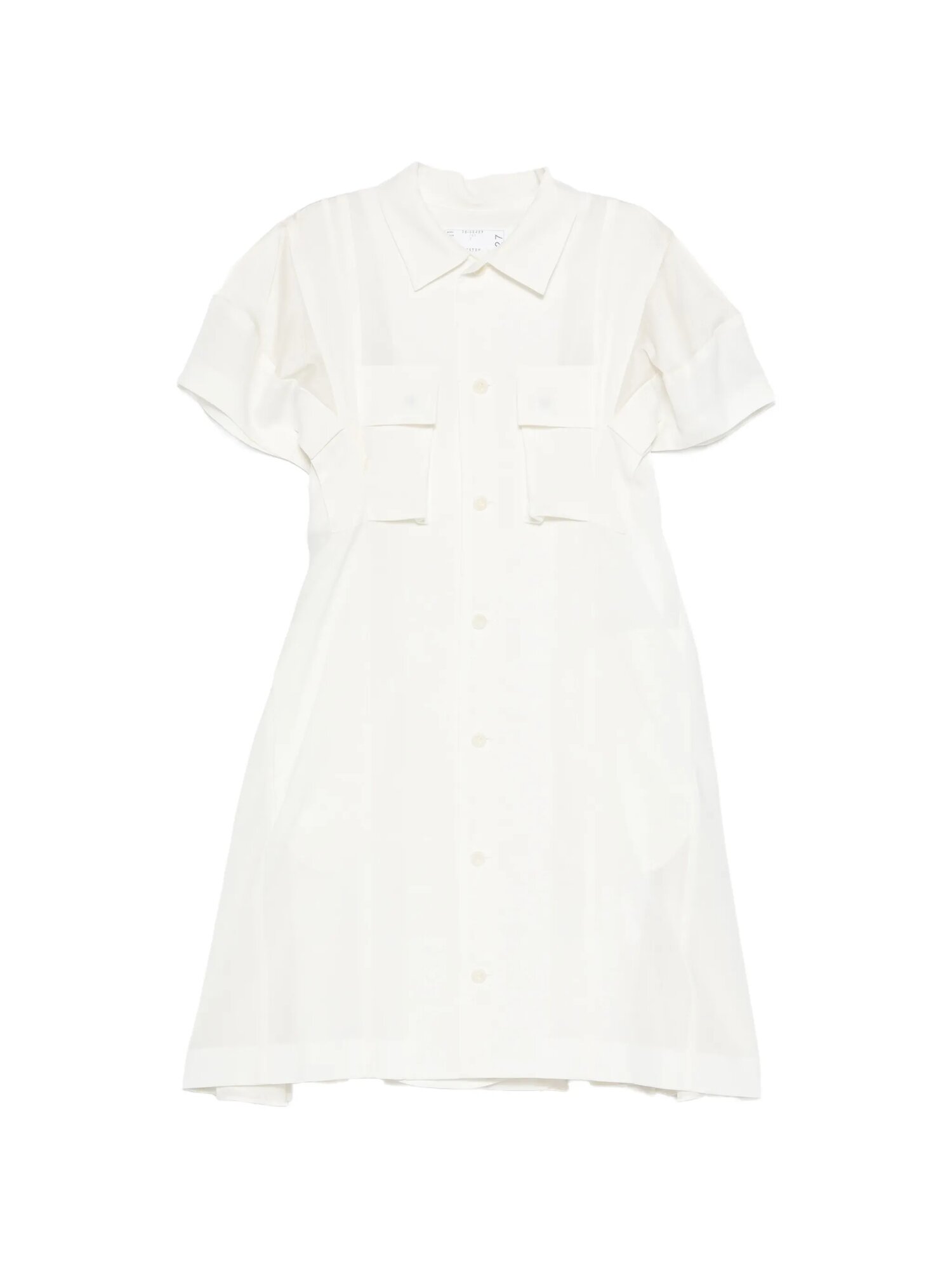 Платье Panelled shirt mini dress