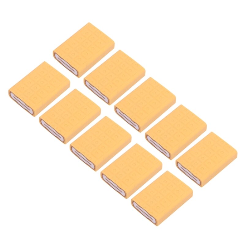 10 Шт Ластики для Мороженого Прекрасный Ластик Для Рисования Мягкие Карандашные Ластики для Школьных Принадлежностей Для Детей