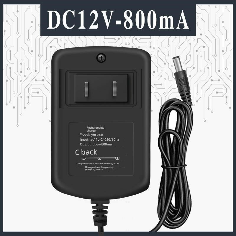 Зарядное устройство 12V 1200мА с круглым разъемом для радиоуправляемых детских игрушек, источник питания
