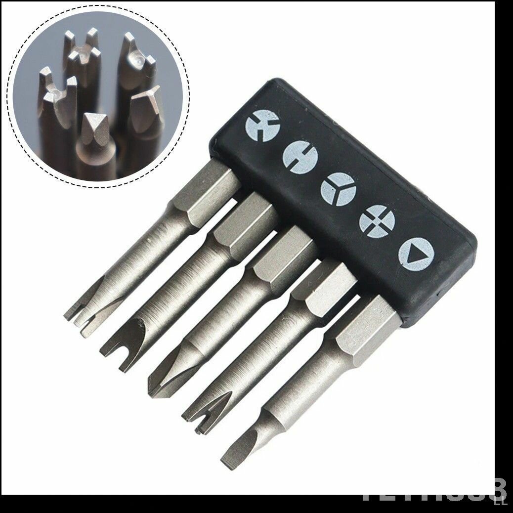 Набор отверток 5 шт. Специальной формы U Y Треугольник 50 мм Биты для отверток