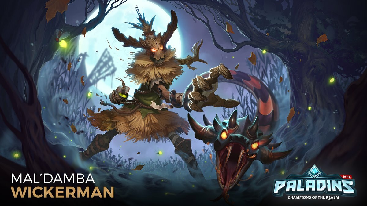 Paladins - Wickerman Mal'Damba Skin Digital Download Ключ • Цифровой ключ