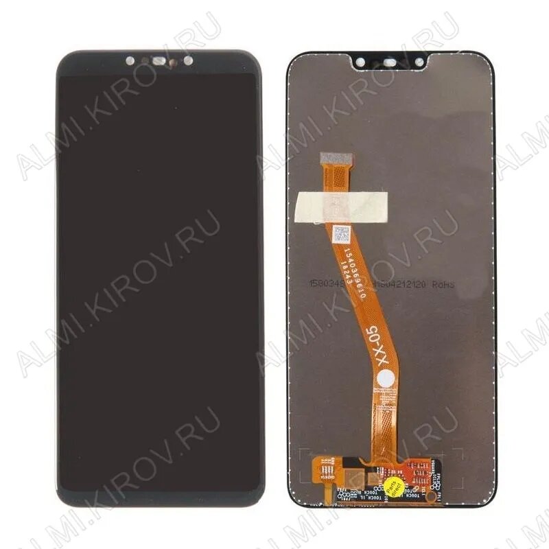 Дисплей для Huawei Nova 3i + тачскрин черный, TFT, для телефона