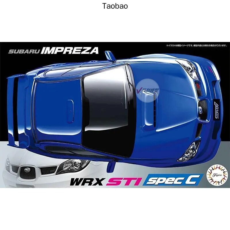 Tamiya Subaru Impreza WRX STI SpecC 1/24 модель 04702 Сборная модель автомобиля для моделирования
