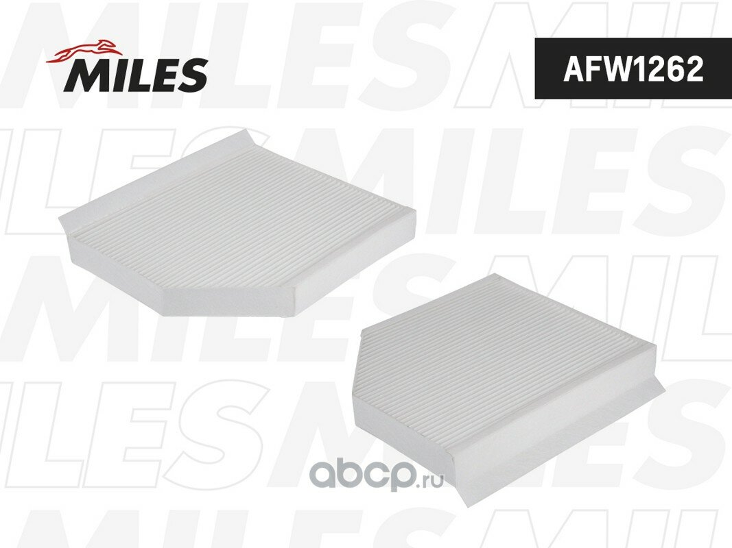 MILES AFW1262 Фильтр салона AUDI A4 07-