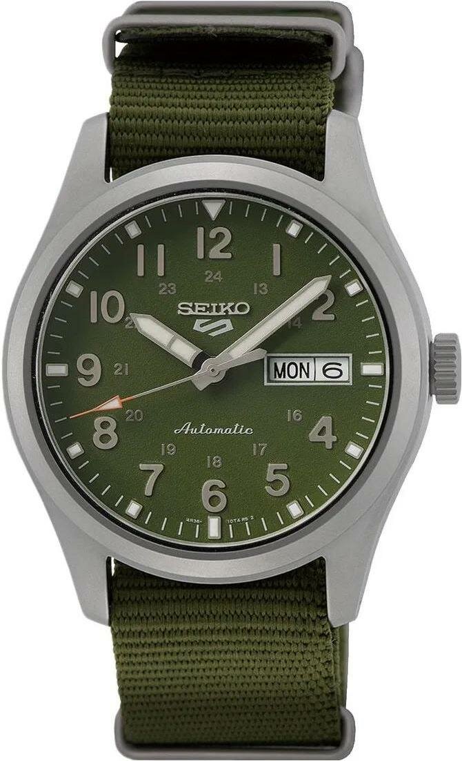 Наручные часы SEIKO 5 Sports, серый — фото 1