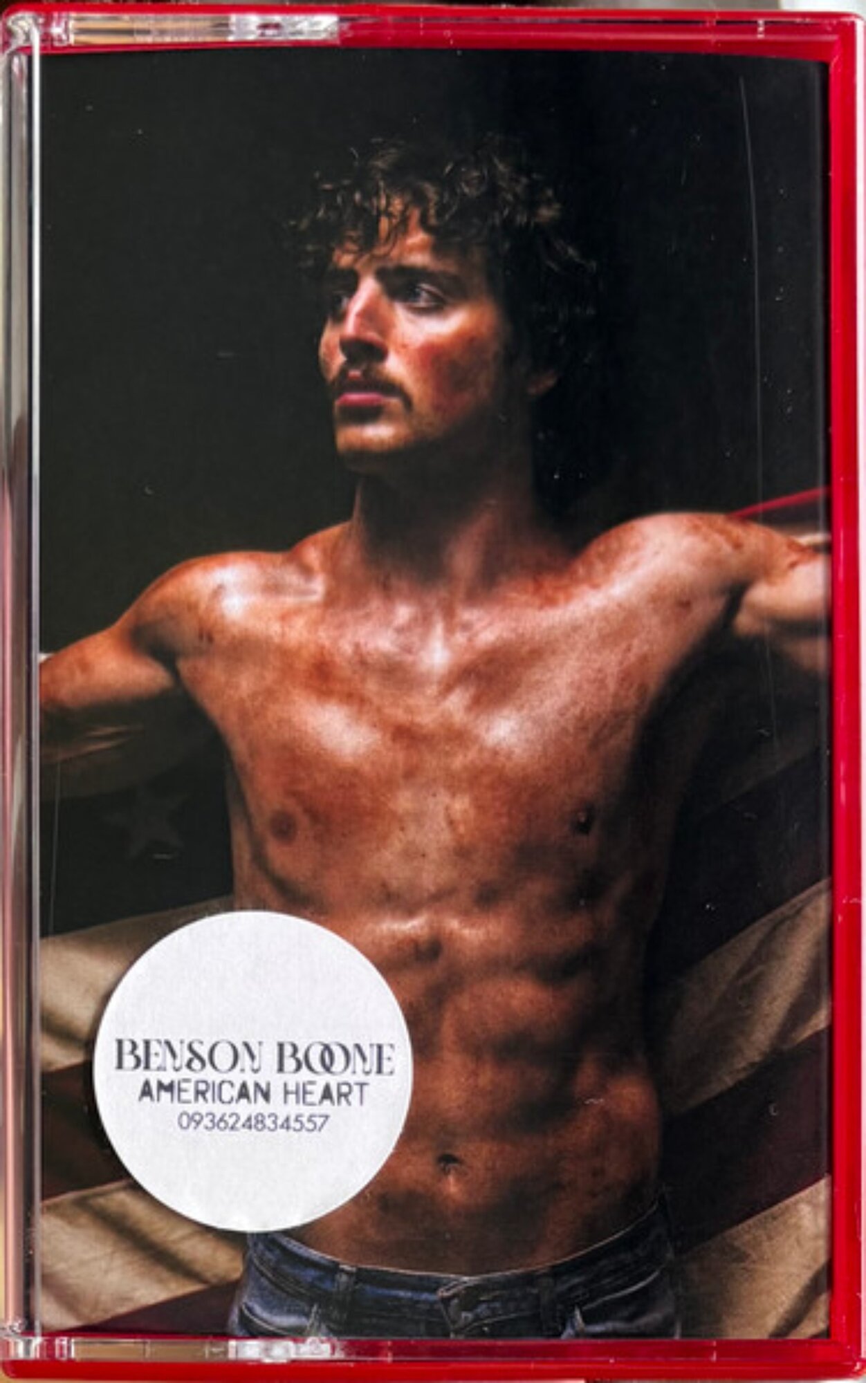 Кассета Benson Boone - American Heart Cassette, Album, Petrol Blue
