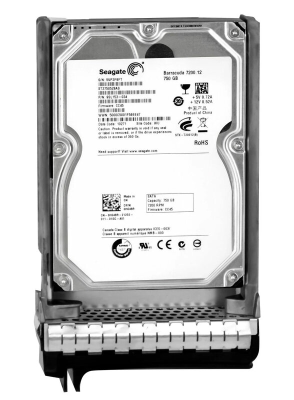 Жесткий диск Dell 0H648R 750Gb SATAII 3.5" HDD