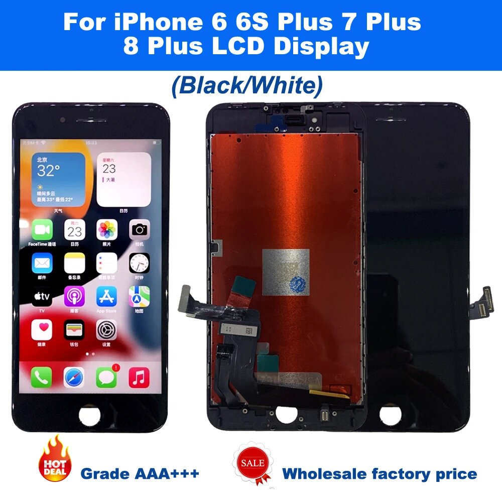 Дисплей для iPhone 8 Plus 6 Black в сборе