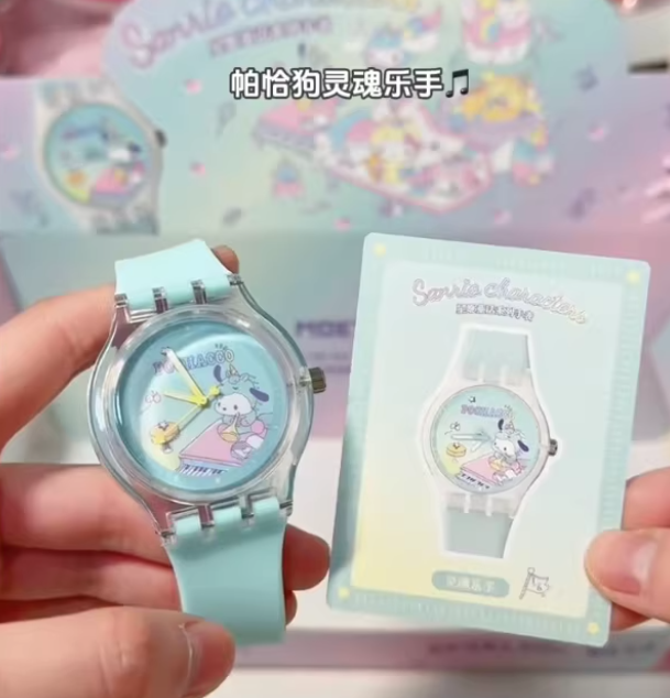 Sanrio Star Wish Fairy Tale Series Watch blind box Trendy children's electronic watch Cute girl watch gift