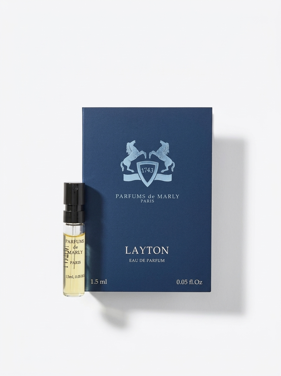 Parfums de Marly Парфюмерная вода Layton, мужской, фужерный аромат, 1.5 мл