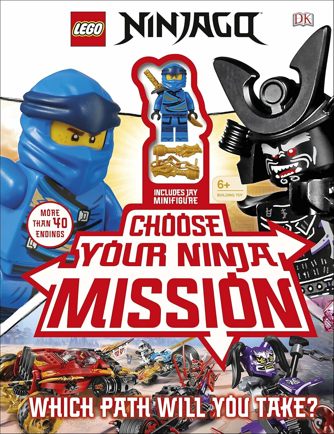 Книга: LEGO NINJAGO Выбери свою миссию ниндзя : с минифигуркой Джея из NINJAGO