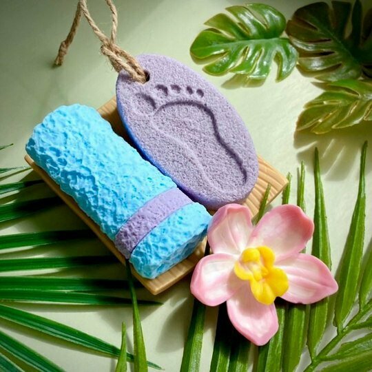 Набор мыла ручной работы «SPA с орхидеей» от мыловаренной мастерской AnnySunSoap