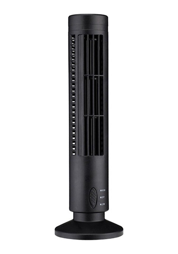 Безлопастной USB-вентилятор, портативный, тихий, с высокой регулируемой скоростью, современный дизайн, подходит для использования дома и в офисе