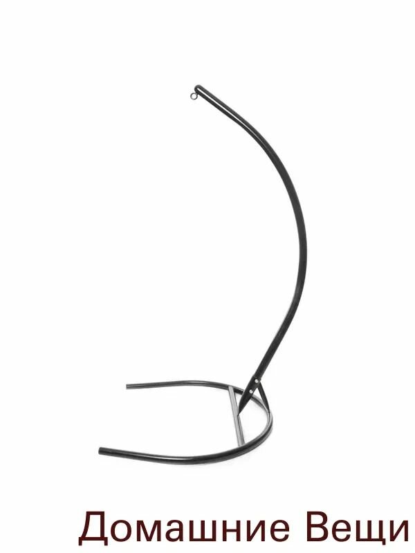 Стойка с основанием для подвесного кресла Капля, Круг, Овал, чёрная, высота 186 см, нагрузка до 120 кг