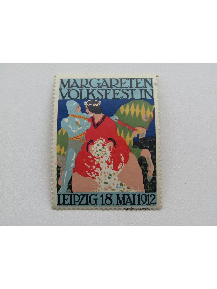 Неп. Германия. Фольклорный фестиваль Маргарет, 1912.