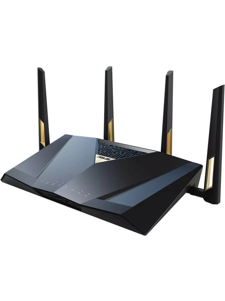Wi-Fi маршрутизатор Asus RT-BE88U (90IG08V0-MO3N0V) Wi-Fi 7 черный