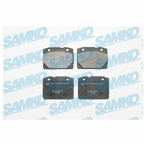 Комплект передних тормозных колодок Samko 5sp127