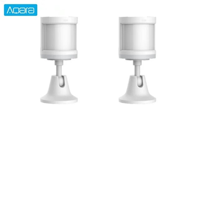 Оригинальный датчик движения Aqara, умный датчик человеческого тела, ZigBee, датчик движения, беспроводное соединение, умный дом для Xiaomi Mi Home — 2 шт. датчика Aqara