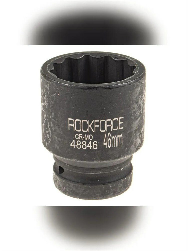 Головка торцевая 1" 46мм 12-ти гранная ударная L=78мм ROCKFORCE
