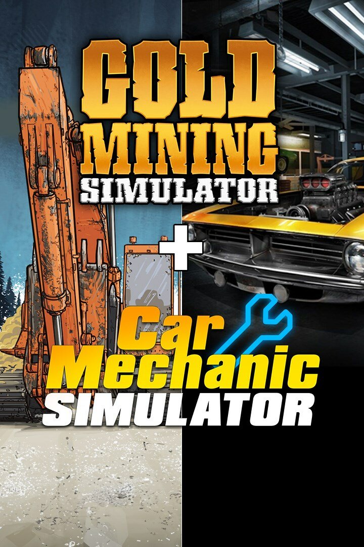 Simulator Pack: Car Mechanic Simulator and Gold Mining Simulator (DOUBLE BUNDLE) — ключ активации Xbox / Microsoft Store · Xbox One, Xbox Series X|S · цифровой ключ · любой регион