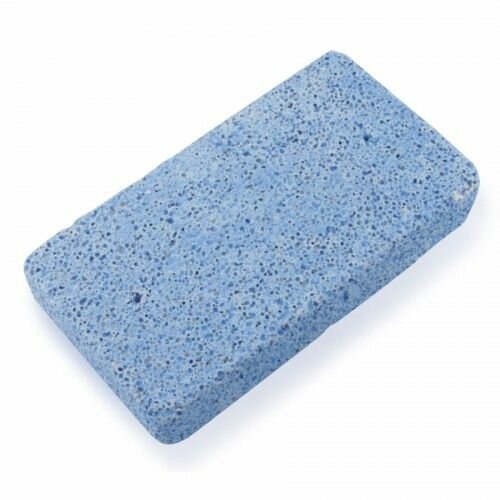 Ellis Cosmetic Пемза RF 075 натуральный камень, прямоугольная, голубая, 9 х 5 см