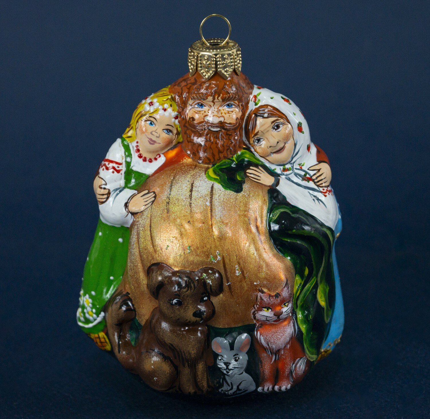 Елочная игрушка Русские народные сказки "Репка"