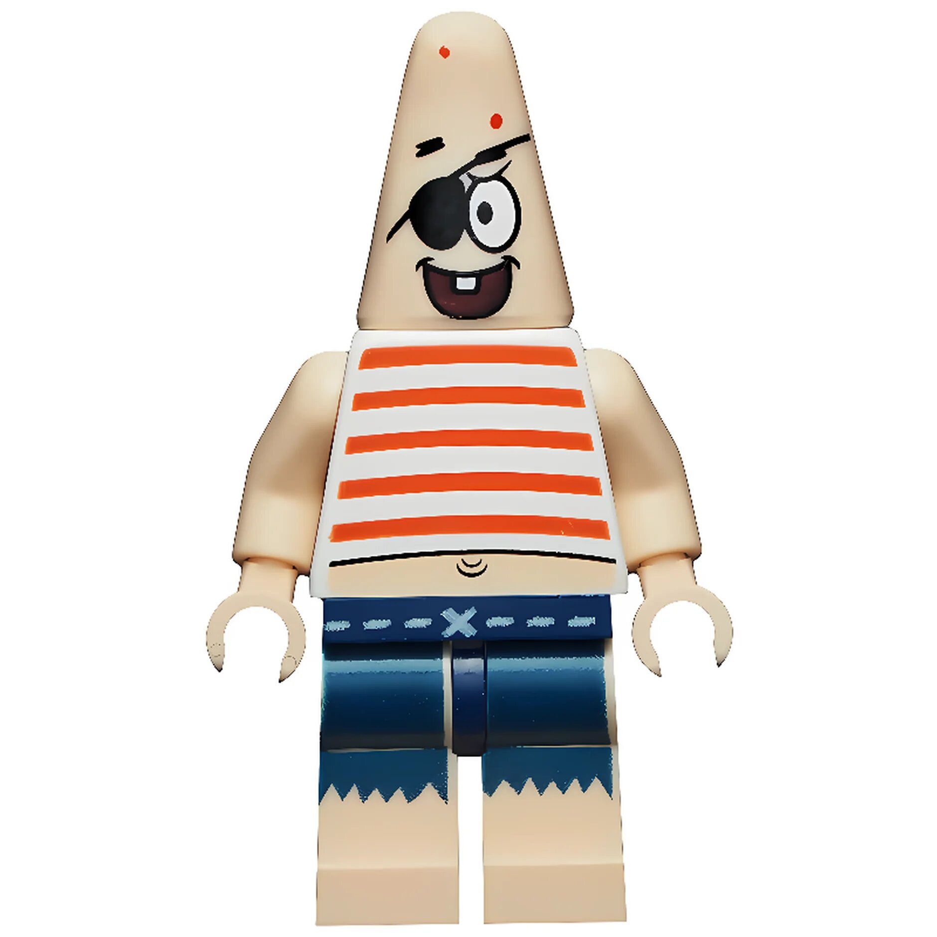 Минифигурка Lego SpongeBob SquarePants Patrick - Pirate bob033 U