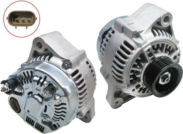 Генератор SAT ST-85-0075 TOYOTA CELICA/CARINA/CARINA ED/CURREN 90-98 3SGE/4/5SFE 12V 80A