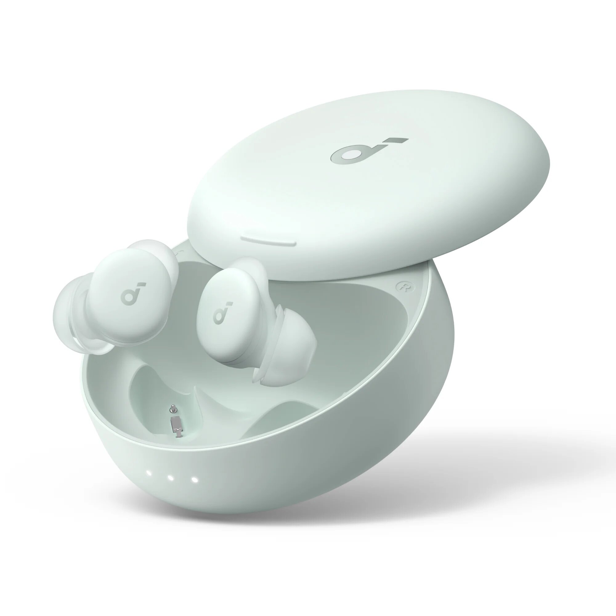 Беспроводные наушники Anker Soundcore Sleep A30, с активным шумоподавлением, для сна, зеленые