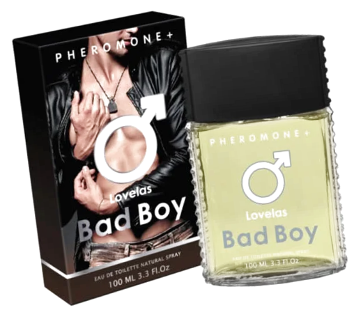 Мужская туалетная вода Lovelas Bad Boy 100 мл / Дельта парфюм Ловелас Бед Бой