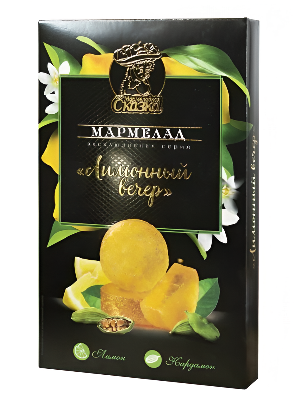 Мармелад Мармеладная сказка "Лимонный вечер"лимон и кардамон, 170 г