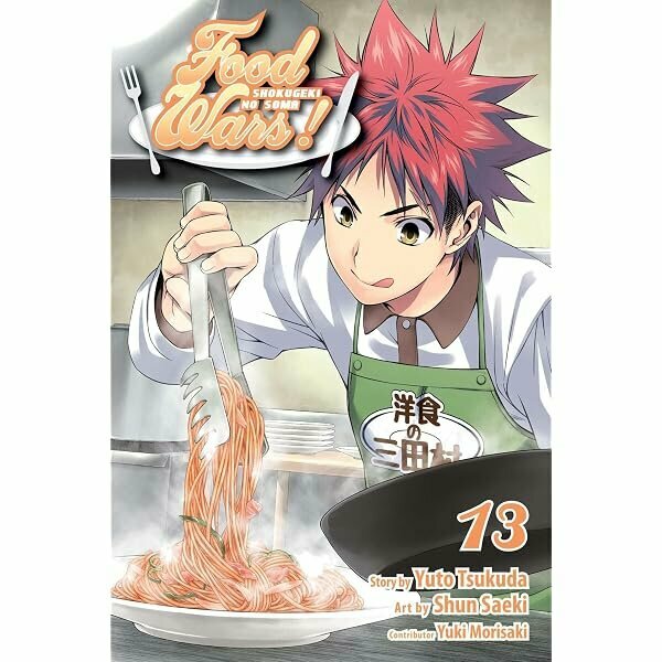 Food Wars: Shokugeki no Soma, Vol. 13 (13)，Reprinted paperback book