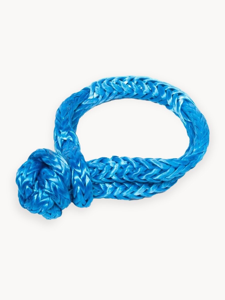 Софт шакл AmsteelBlue Double диаметр 11мм максимальная нагрузка 22000кг для грузовых автомобилей и автобусов