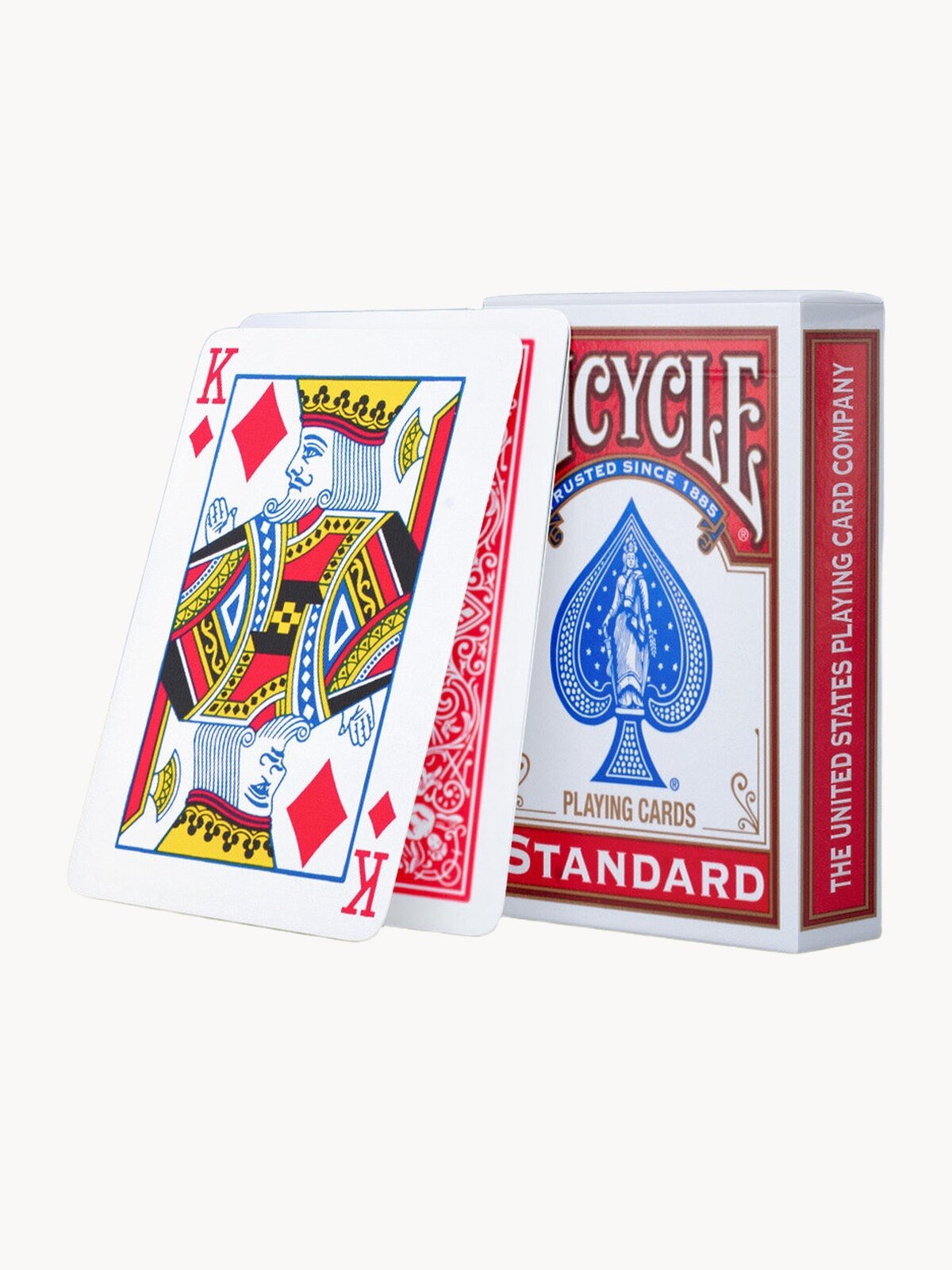 Игральные карты Bicycle Standard, красные