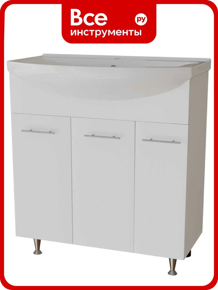 Тумба для ванной MIXLINE ВЕГА-75 под рак. Best-75 Sanita Lux ПВХ разбор 556877