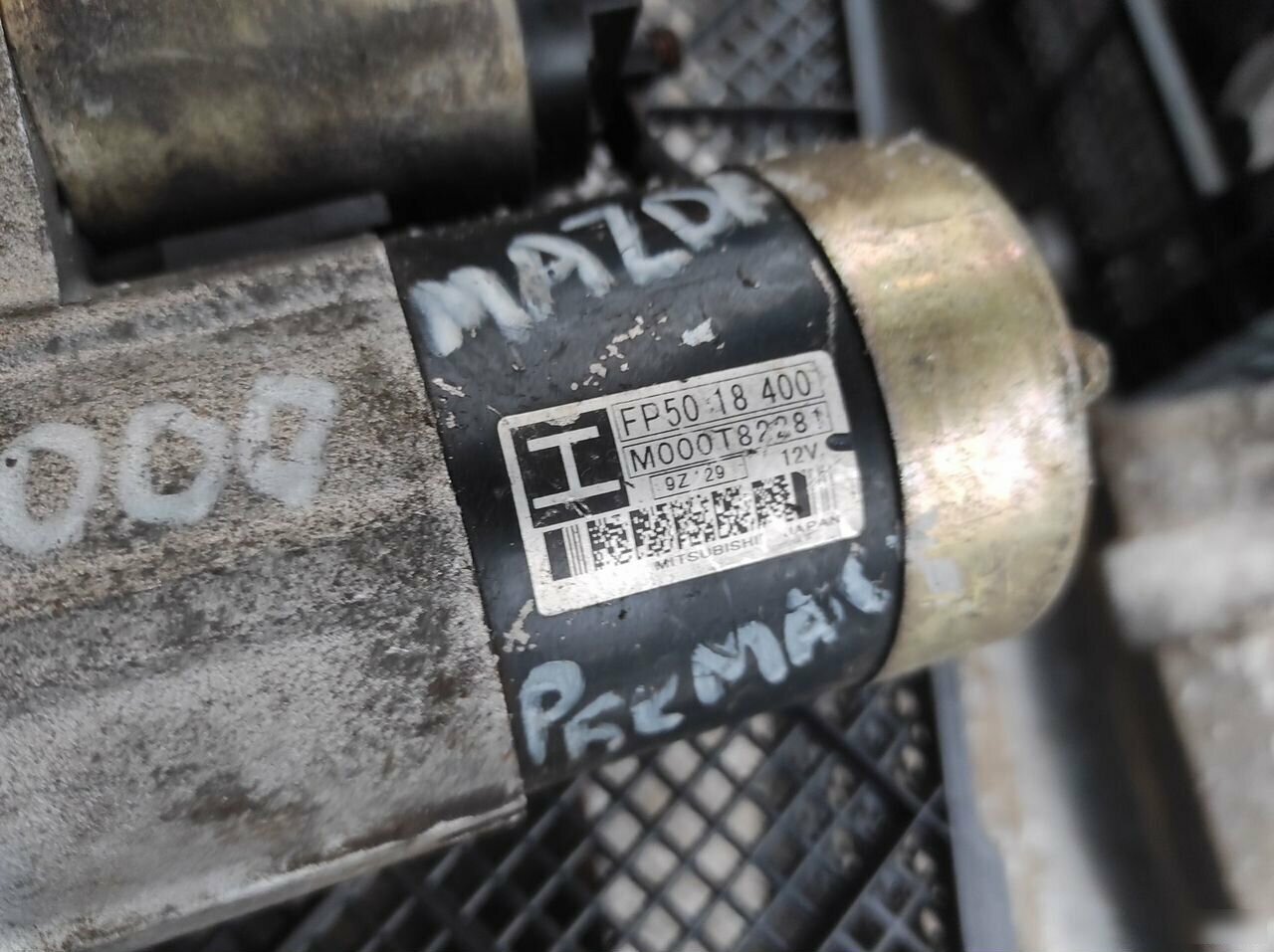 Стартер Mazda 323, Premacy FP CP8W FP BJ, fpde
