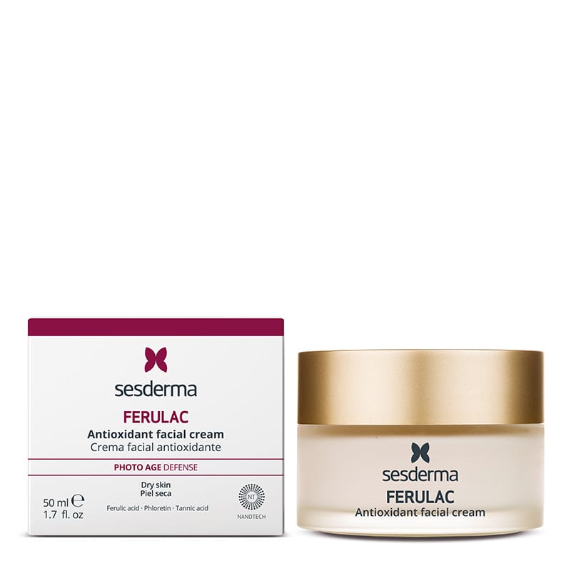 Крем для ухода за кожей Sesderma Ferulac Cream Антиоксидантный крем для лица с феруловой кислотой 50 мл