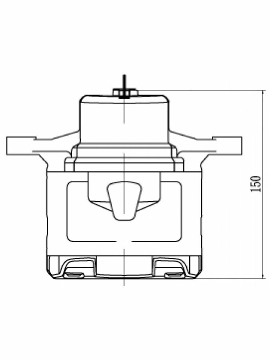 Суппорт тормозной для автомобилей Hyundai Tucson III (15-)/IV (18-)/Kia Sportage IV (16-) передний правый d 60мм