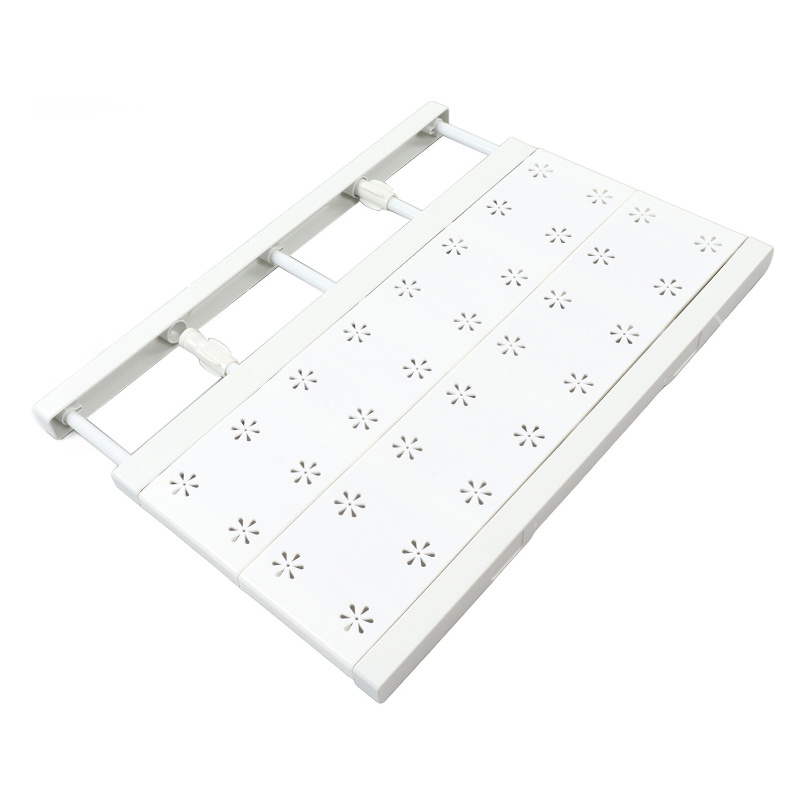 Расширяемая полка для шкафа, экономящая пространство, без ударов, прочная несущая способность, разделители для одежды в гардеробе для дома, 30–40 см/11,8–15,7 дюйма