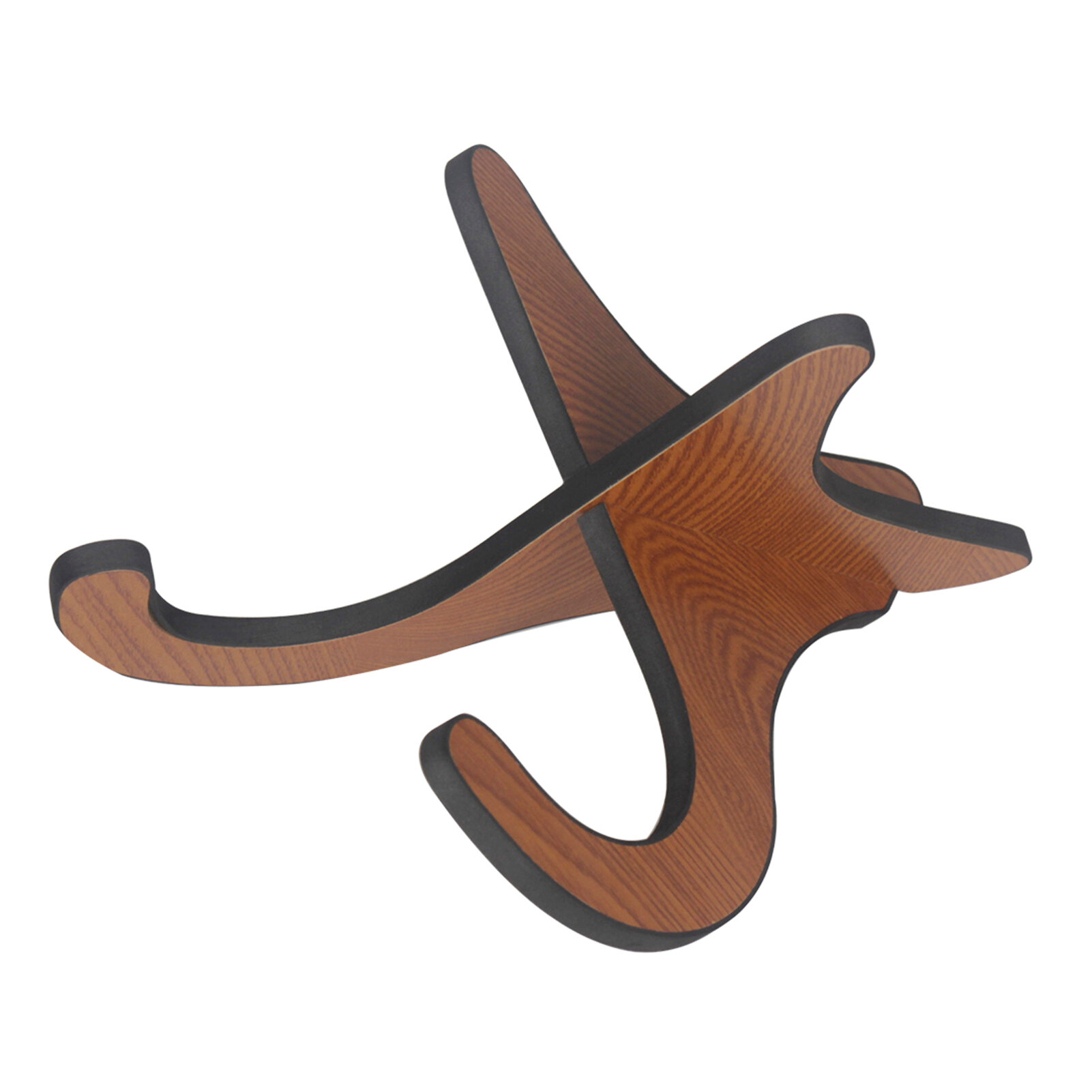 Деревянная подставка для укулеле, портативный съемный кронштейн для струнного инструмента, изготовленный из липы, подходит для укулеле и скрипок.