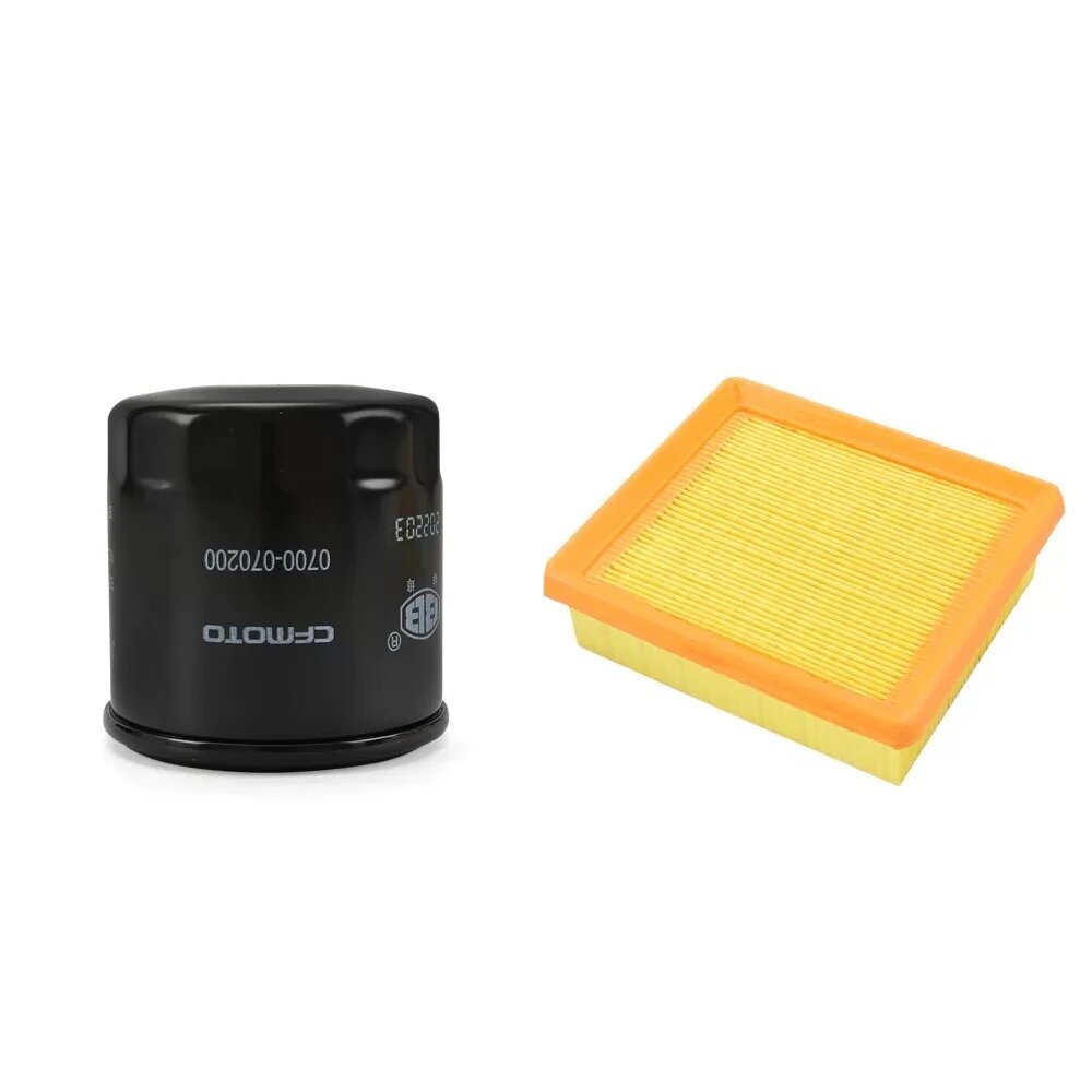 450CLC 2024 CFMOTO 450CLC 450 CLC Мотоциклетный масляный элемент Воздушный фильтр Желтый, one pair