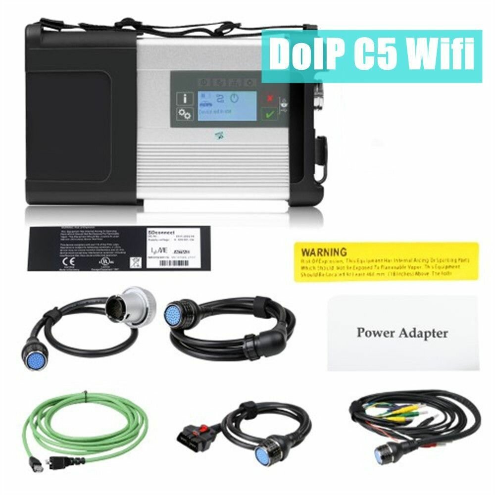 MB STAR C5 SD C5 WIFI DOIP для диагностического инструмента для автомобилей Mercedes-Benz/грузовиков
