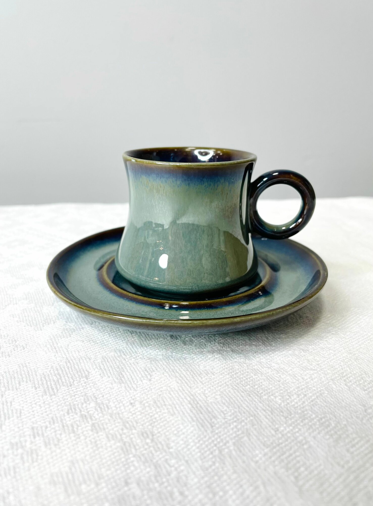 Чайная пара, чашка с блюдцем, кофейная, чайная 90 мл, федерация