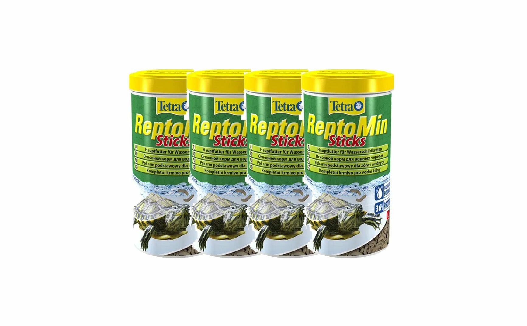 Tetra ReptoMin корм в виде палочек для водных черепах 1 л х 4 шт.