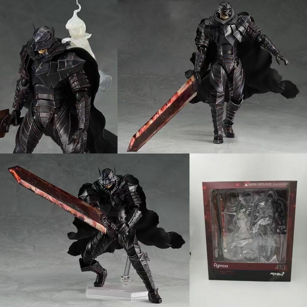 Легенда о мече Ветра Фигурка Берсерк Гатс / Legend of Sword Wind Berserk Guts Figma410 (16см)