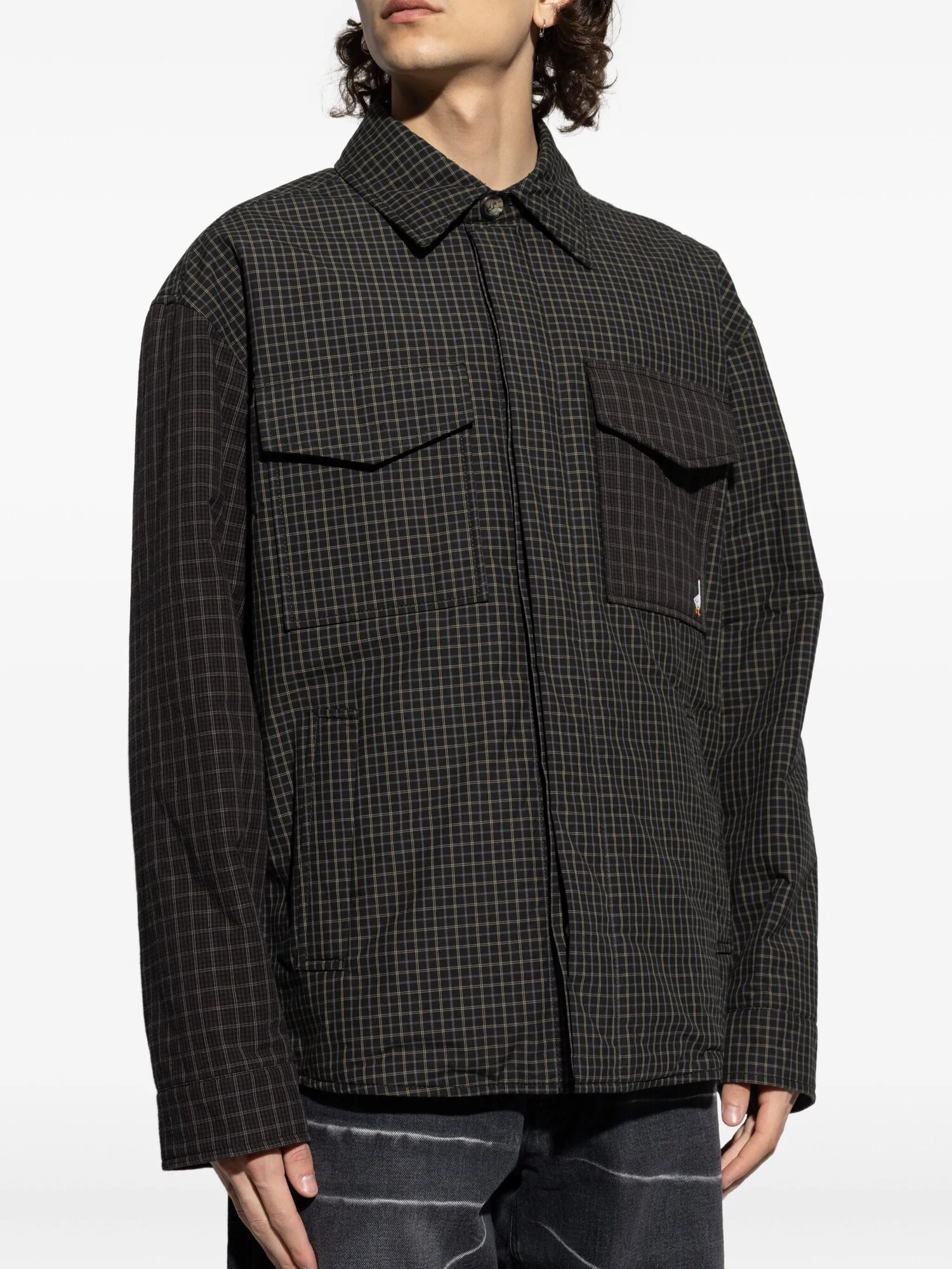 Куртка MOSCHINO, размер 52, black/black — фото 1